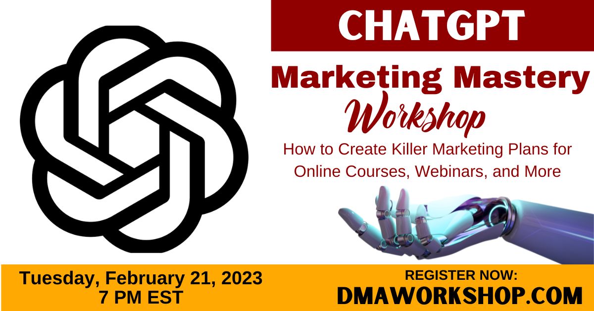 ChatGPT Marketing Mastery Workshop | Digital Mastery Academy